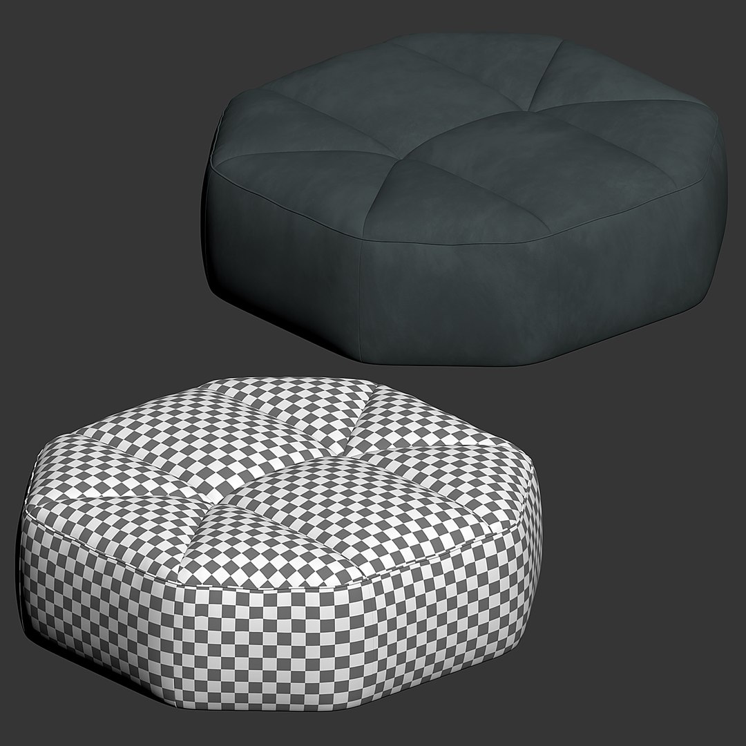 3D Cloud Pouf 110 Galloti And Radice - TurboSquid 2300820