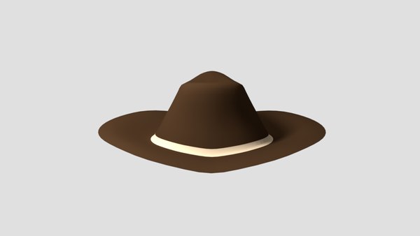 modelo 3d Low Poly Cartoon Cowboy Hat Free gratis - TurboSquid 1437165