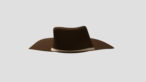 modelo 3d Low Poly Cartoon Cowboy Hat Free gratis - TurboSquid 1437165