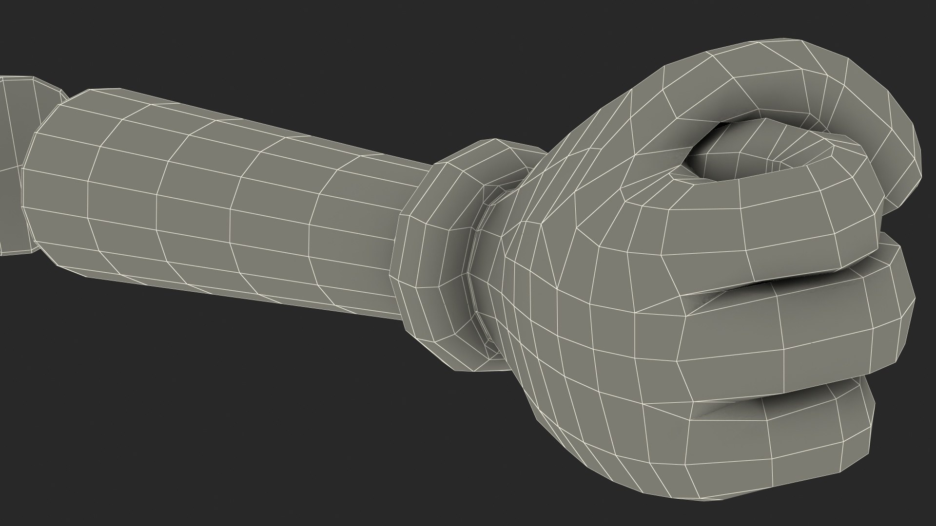 Cartoon Fists in Gloves 3D model - TurboSquid 1981834