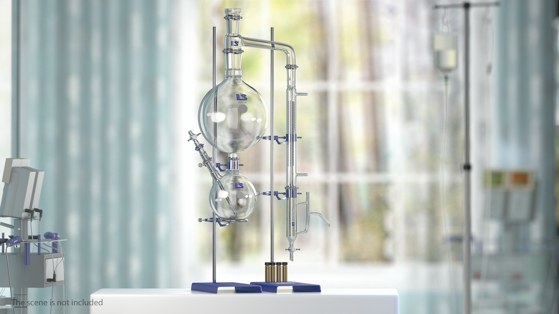 Steam Distillation Laboratory Kit 3D Model - TurboSquid 1458571