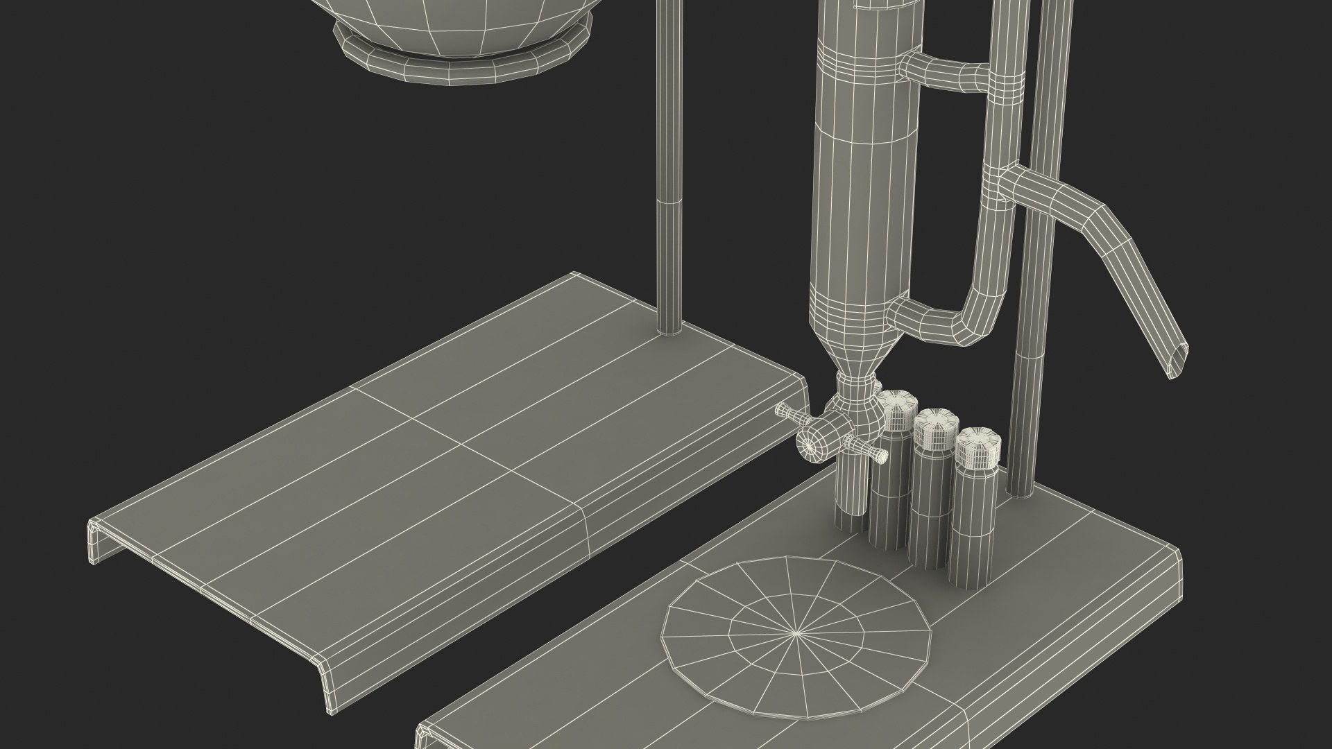 Steam distillation laboratory kit 3D model - TurboSquid 1458571