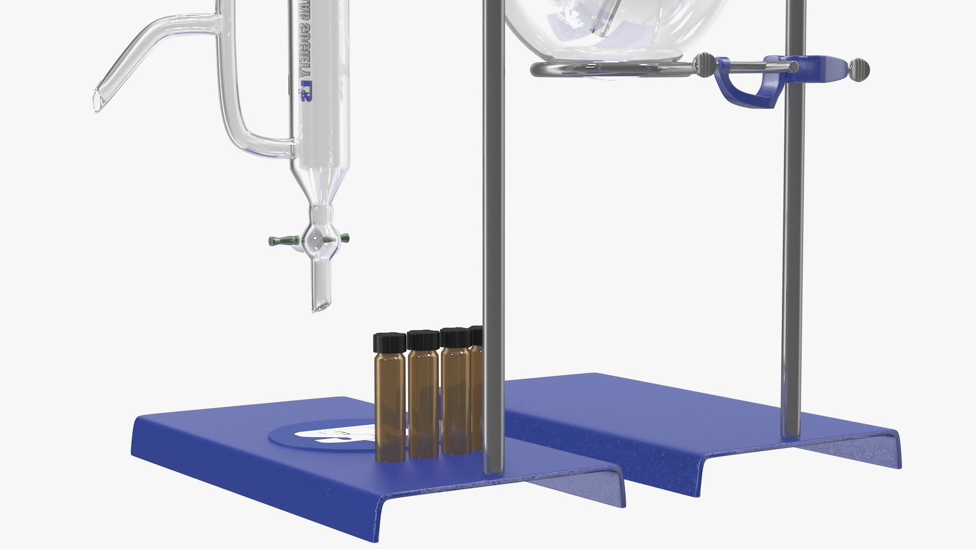 Steam distillation laboratory kit 3D model - TurboSquid 1458571