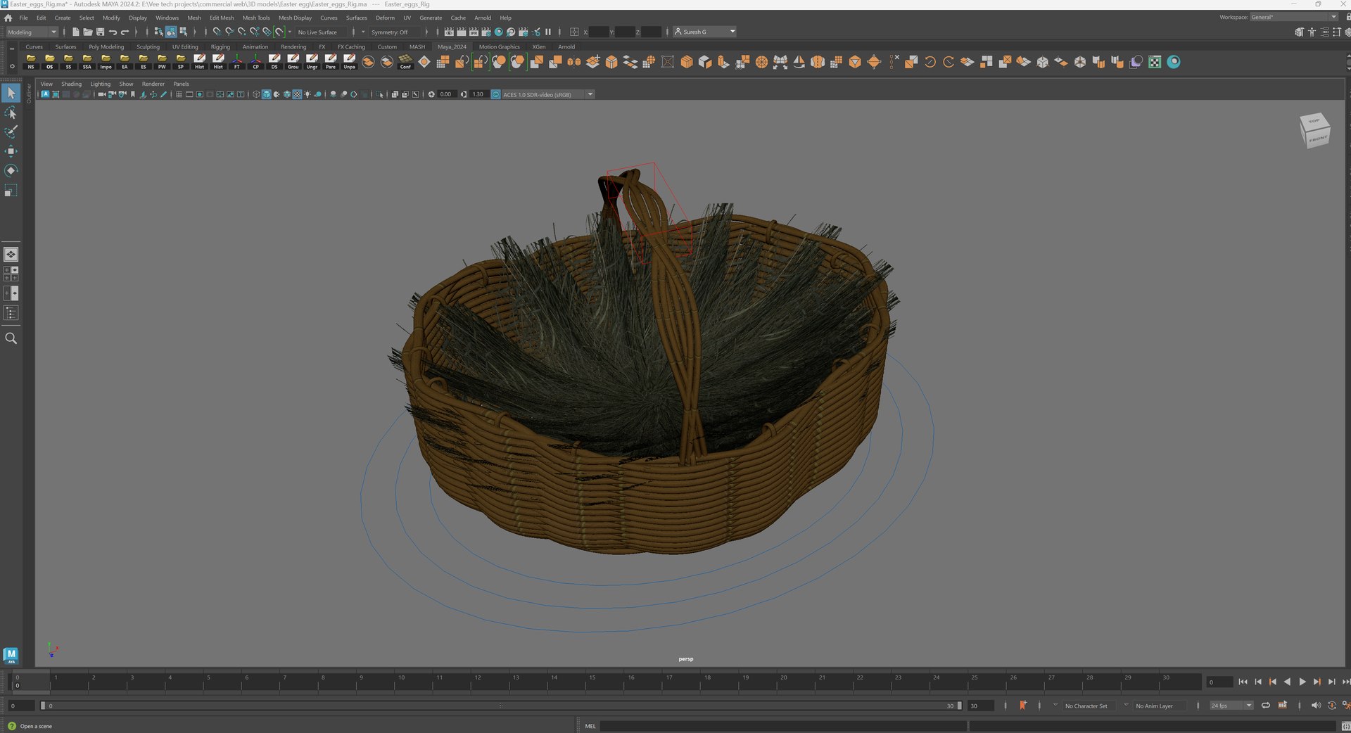 Easter Eggs - MAYA Rigged 3D Model - TurboSquid 2392540