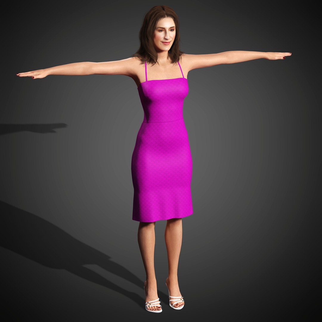 Kathryn Hahn Character 3D - TurboSquid 2408938