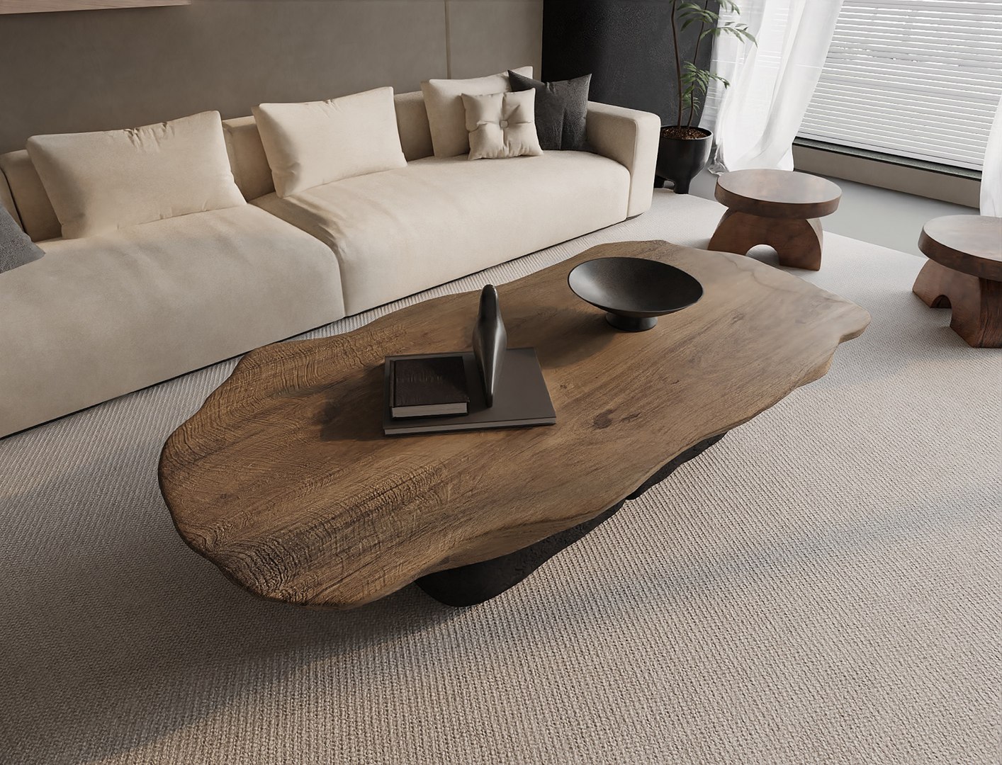 Homestay Living Room 3D Model - TurboSquid 2381041