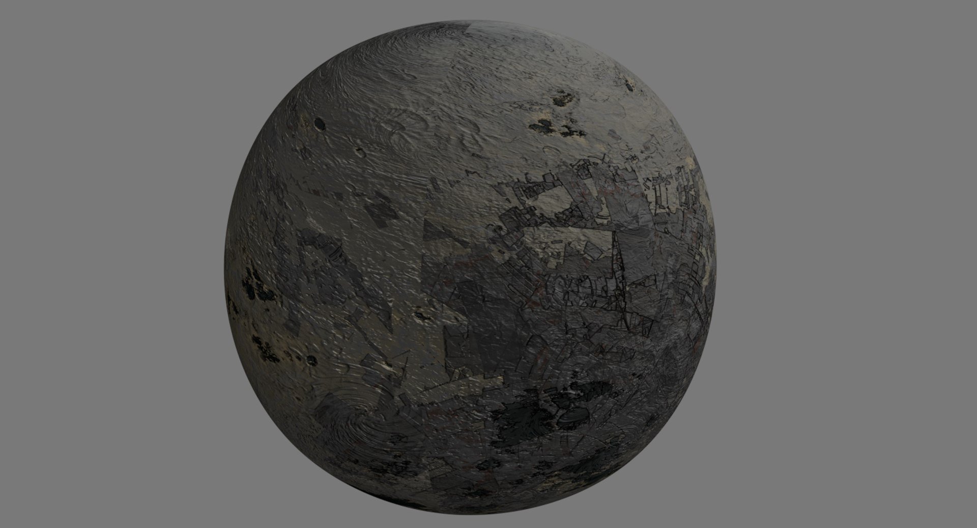 3d Colonized Exoplanet