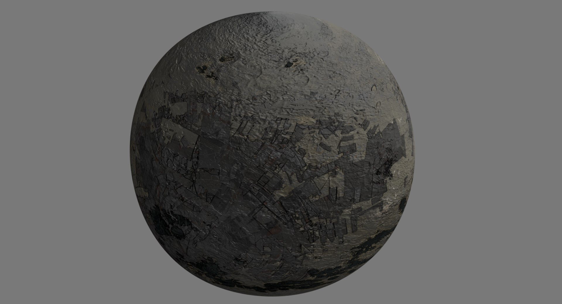 3d Colonized Exoplanet