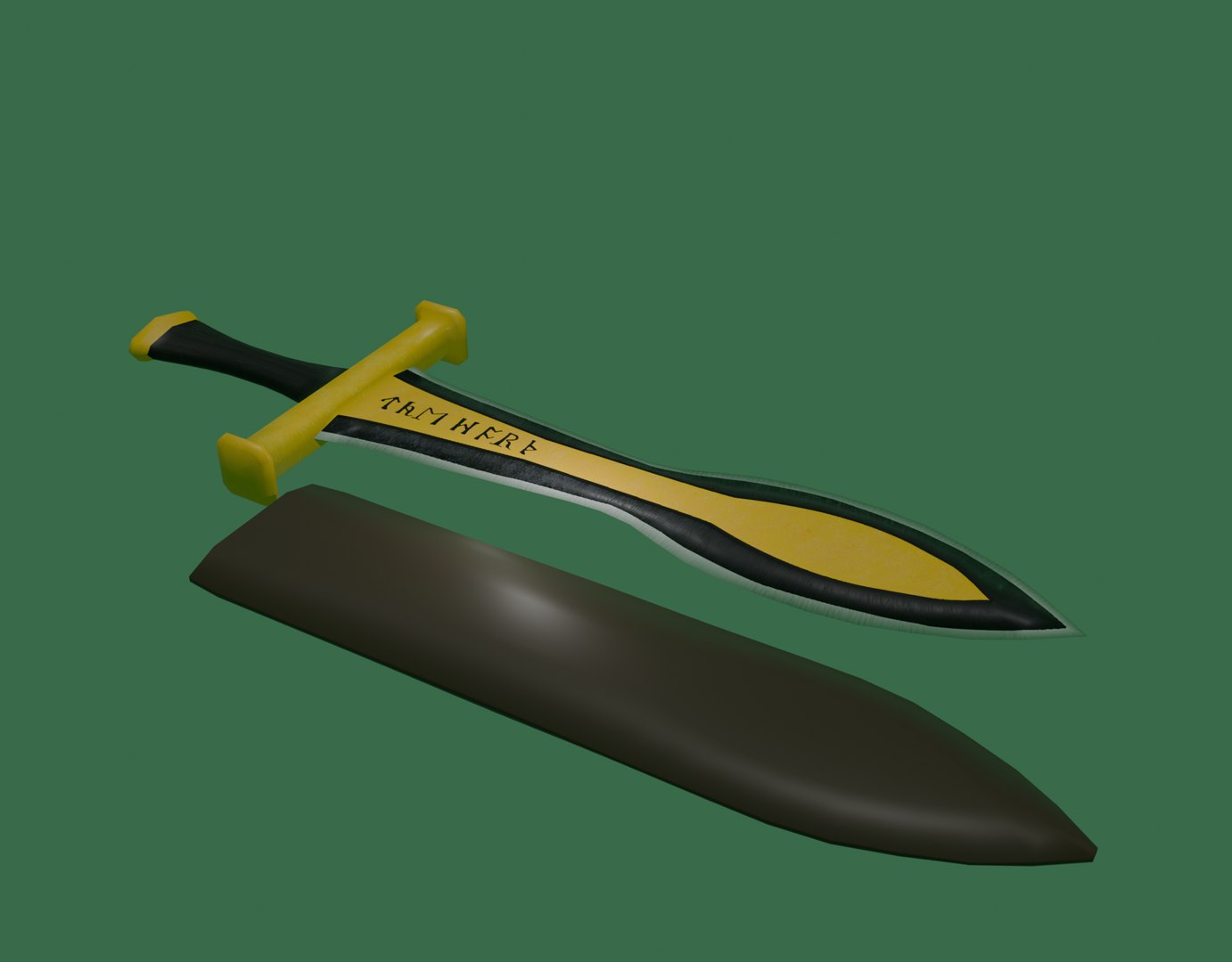 Moon Blade 3D - TurboSquid 2422108