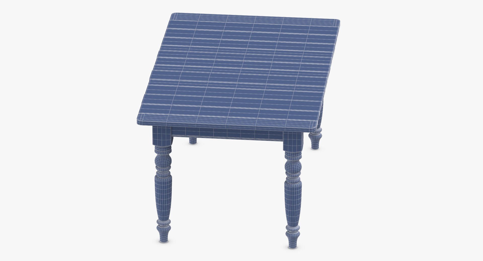 Traditional Dining Table Model - TurboSquid 1253548