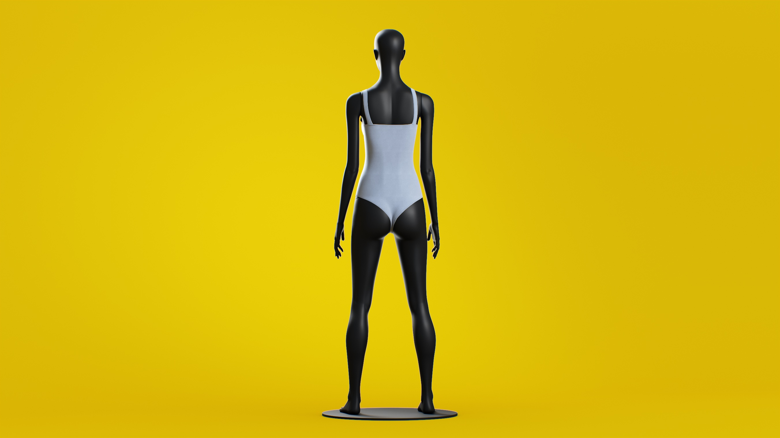 Woman swim Cutout Button-up One-piece 3D - TurboSquid 1796371