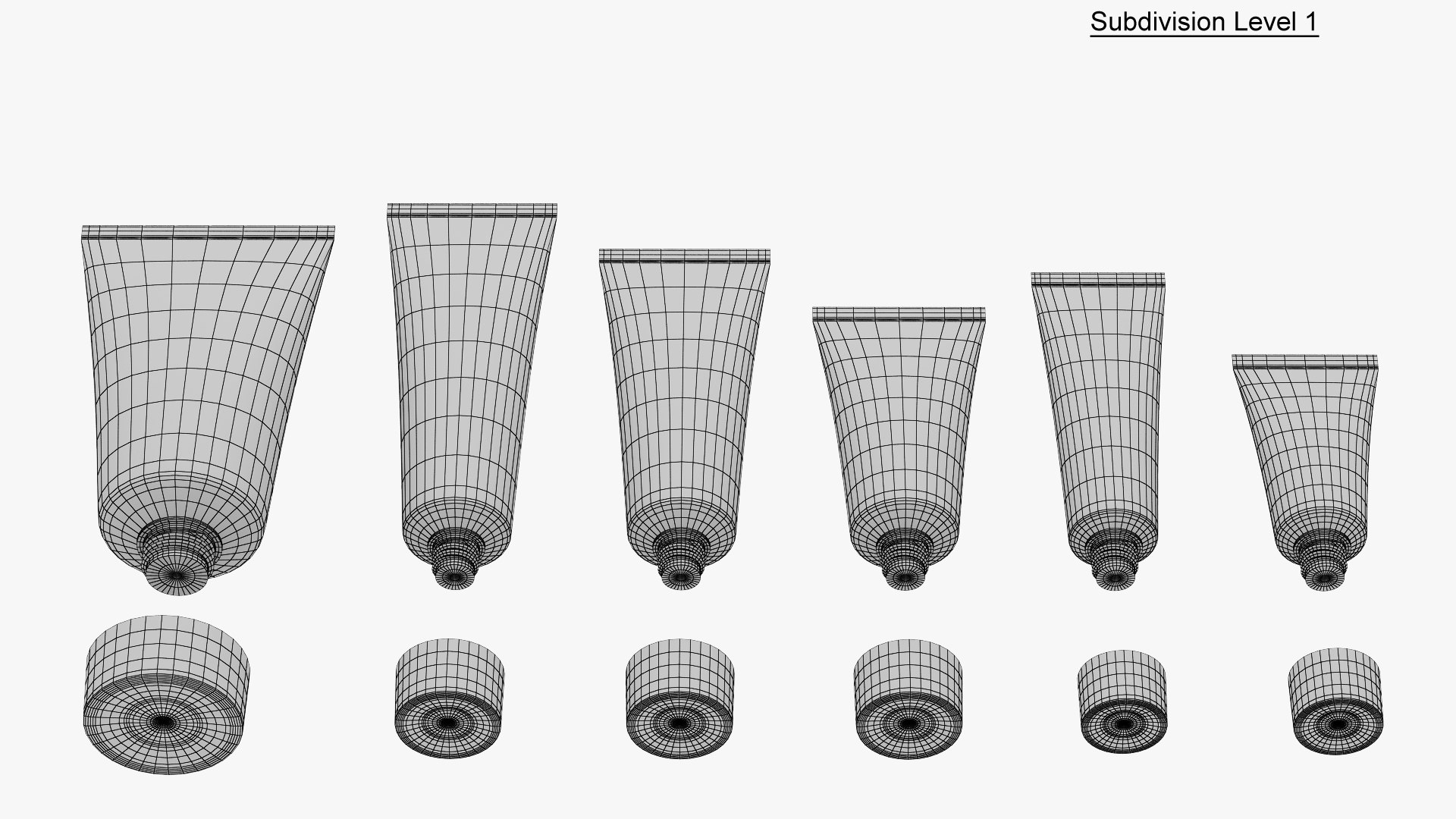 Tubes Set 04 3D Model - TurboSquid 1940011