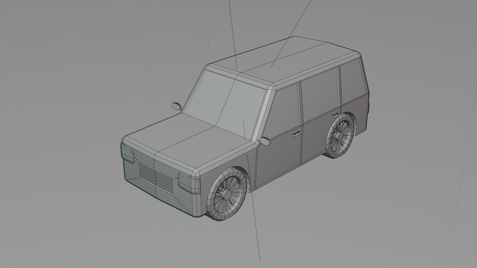 Low Poly Car 3D Model - TurboSquid 2321206
