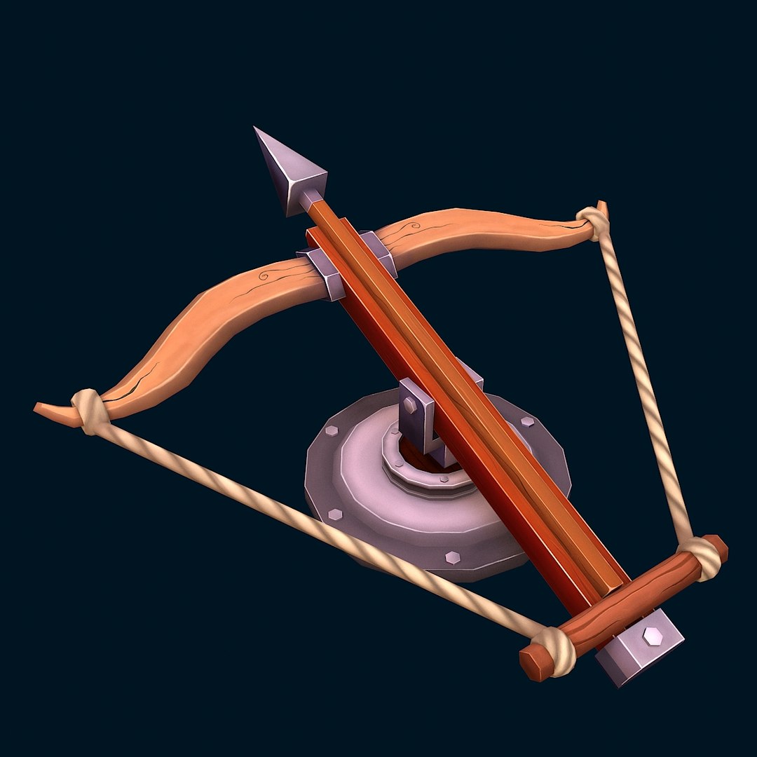 3D Model Stylized Ballista - TurboSquid 1625446