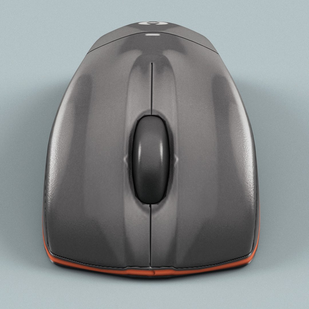3d Obj Computer Mouse