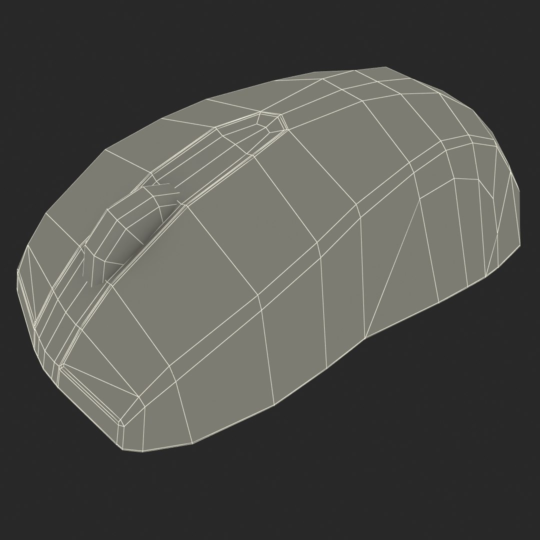 3d Obj Computer Mouse