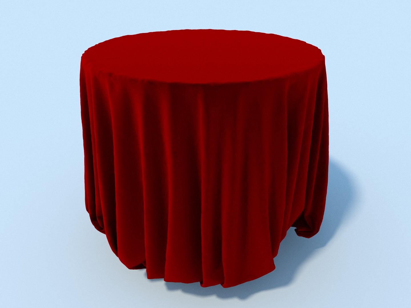 Table Cloth Tablecloth 3d Max