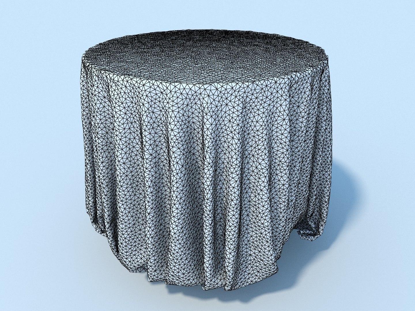 Table Cloth Tablecloth 3d Max