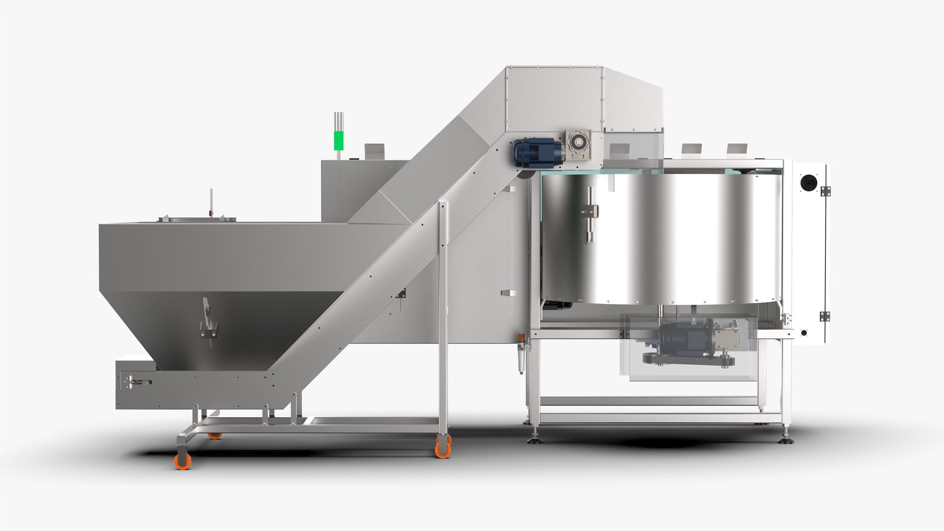 3D Model Fully Automatic Bottle Unscrambler Machine - TurboSquid 2157181