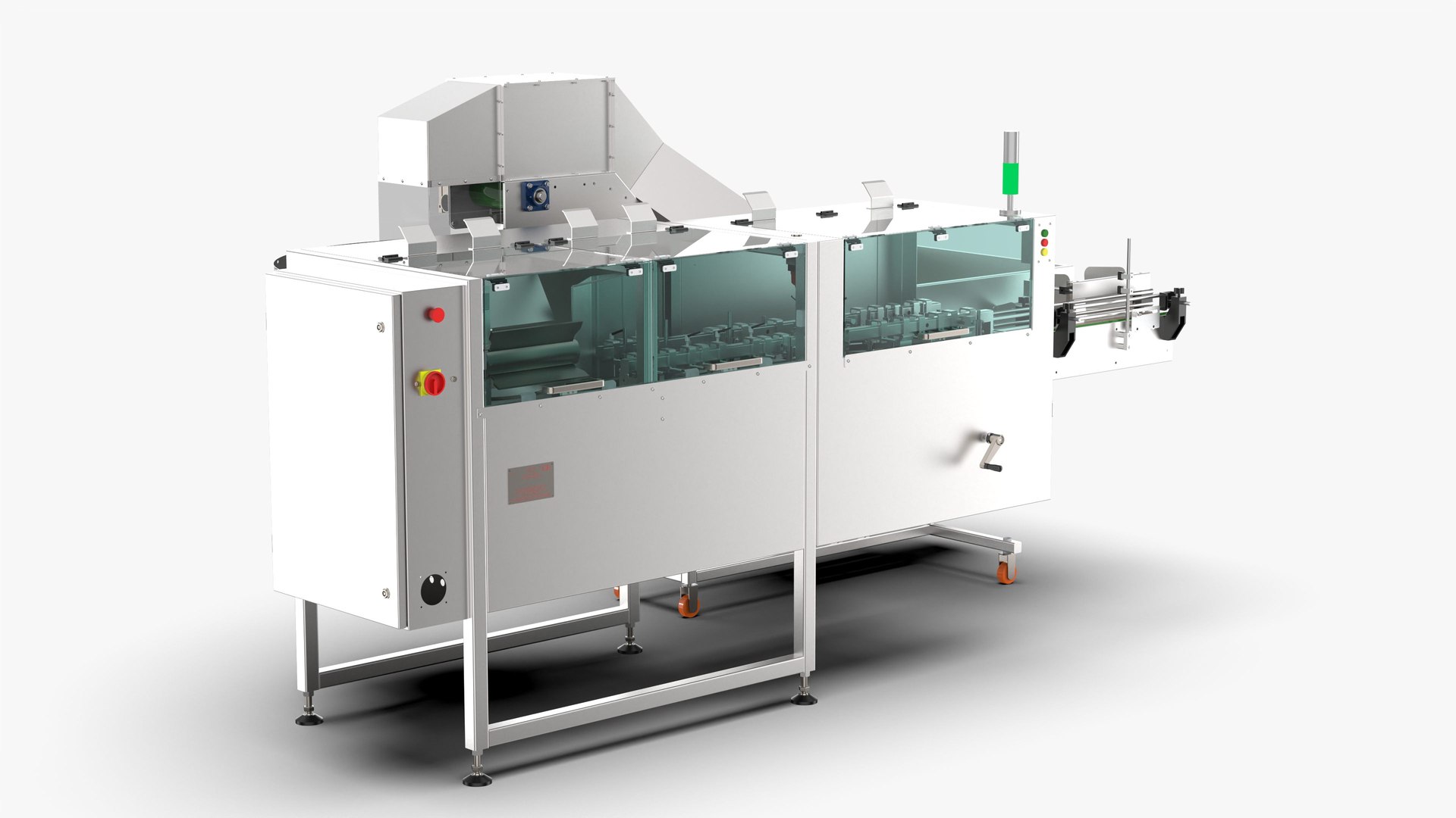 3D Model Fully Automatic Bottle Unscrambler Machine - TurboSquid 2157181