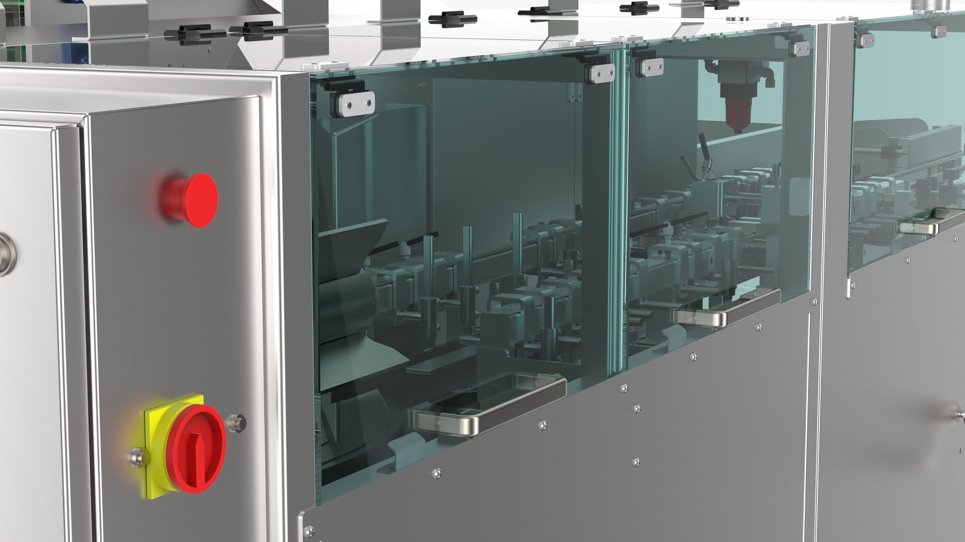 3D Model Fully Automatic Bottle Unscrambler Machine - TurboSquid 2157181