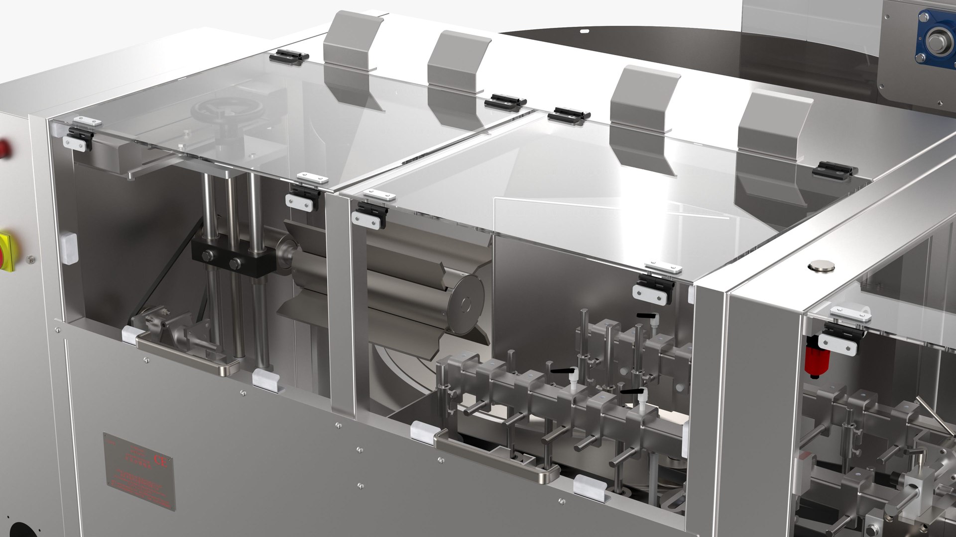 3D Model Fully Automatic Bottle Unscrambler Machine - TurboSquid 2157181