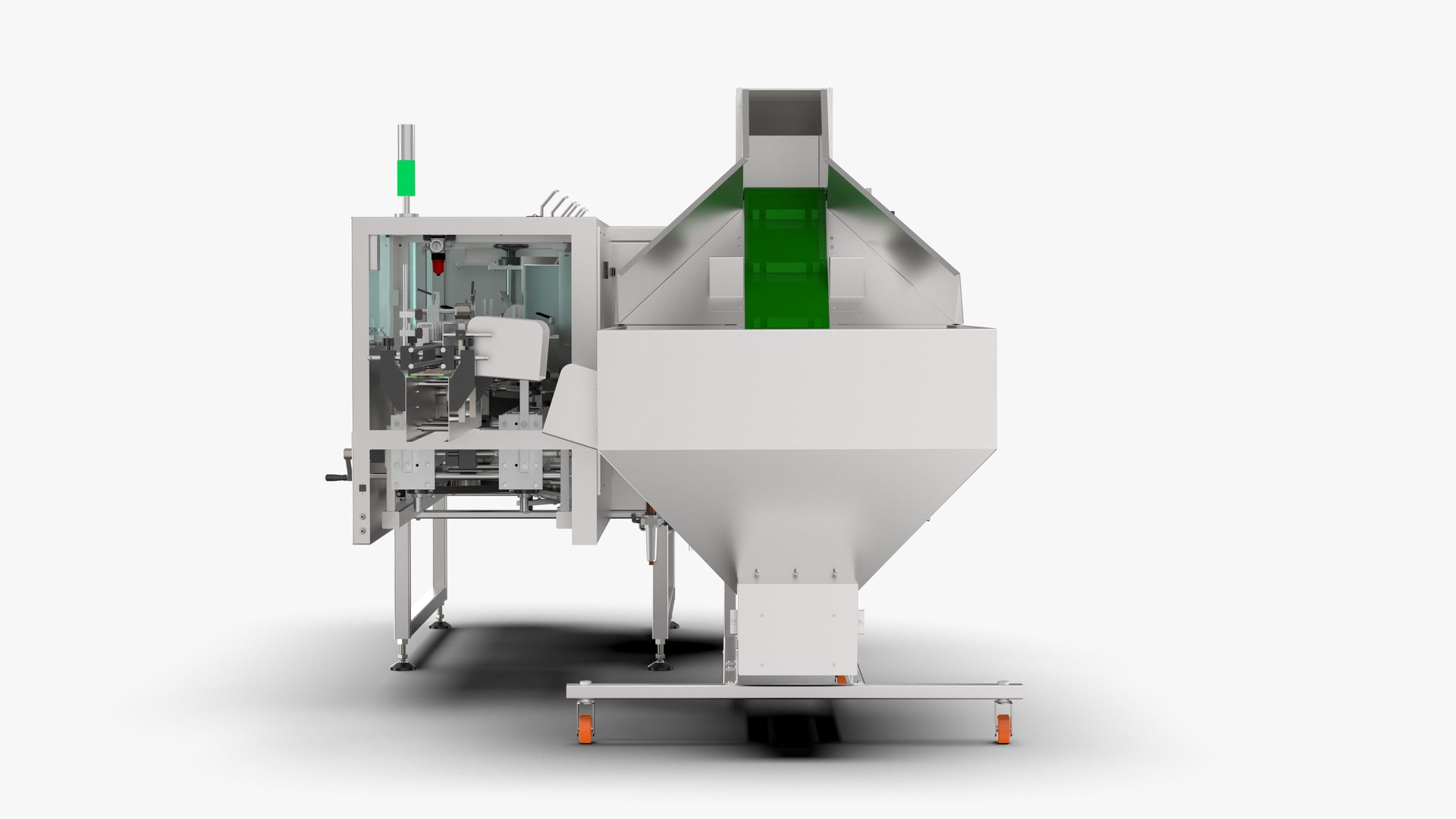 3D Model Fully Automatic Bottle Unscrambler Machine - TurboSquid 2157181