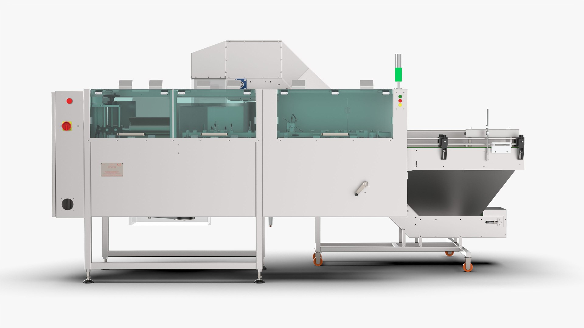 3D Model Fully Automatic Bottle Unscrambler Machine - TurboSquid 2157181