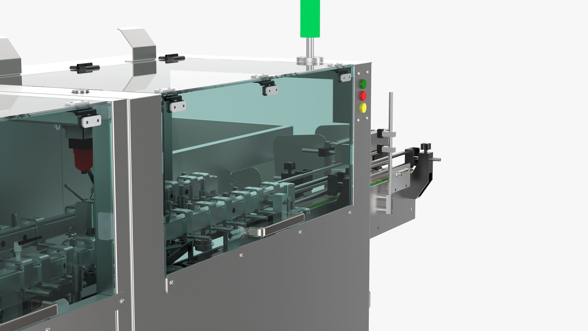 3D Model Fully Automatic Bottle Unscrambler Machine - TurboSquid 2157181