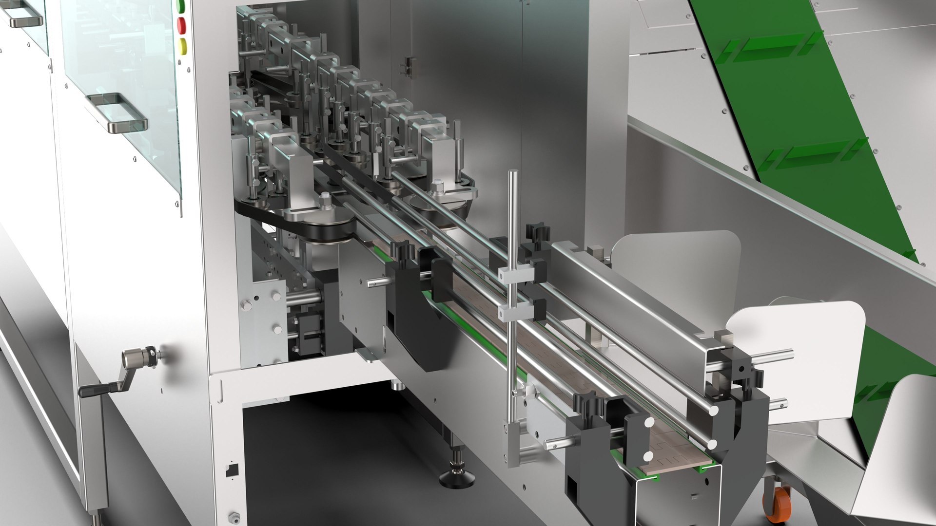 3D Model Fully Automatic Bottle Unscrambler Machine - TurboSquid 2157181