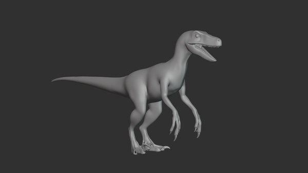 modelo 3d Austroraptor Basemesh Low Poly - TurboSquid 1991954