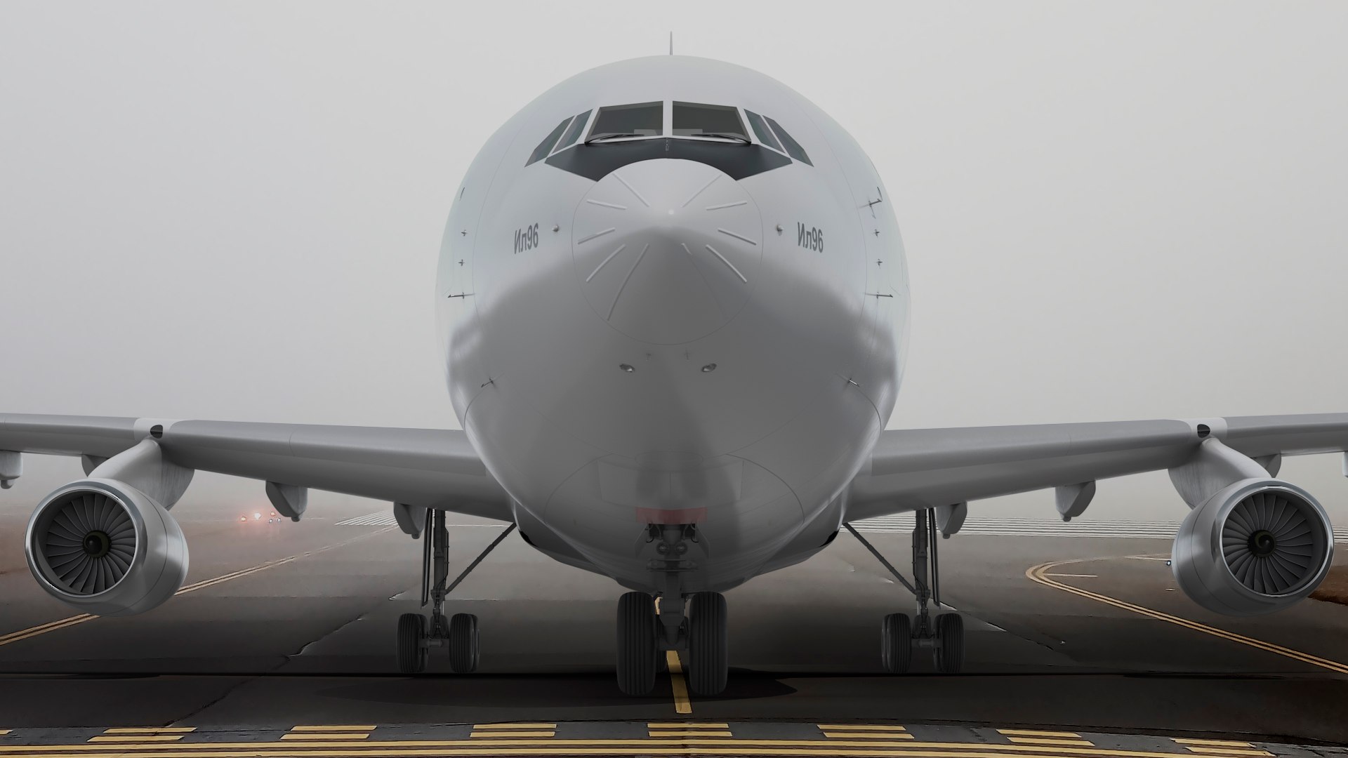 3D Ilyushin IL-96-400 Rigged - TurboSquid 1978331