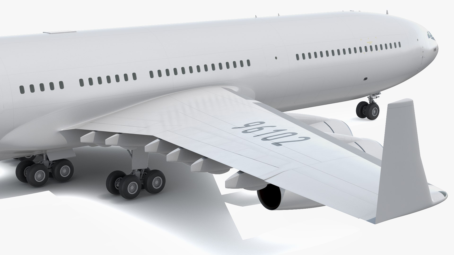 3D Ilyushin IL-96-400 Rigged - TurboSquid 1978331