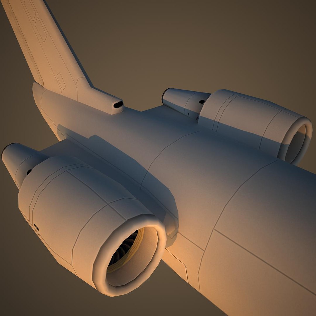 Bombardier Challenger 3d Model