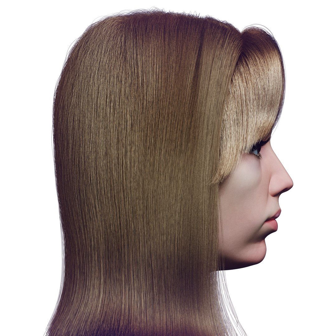3D Girl Head Model - TurboSquid 2276012