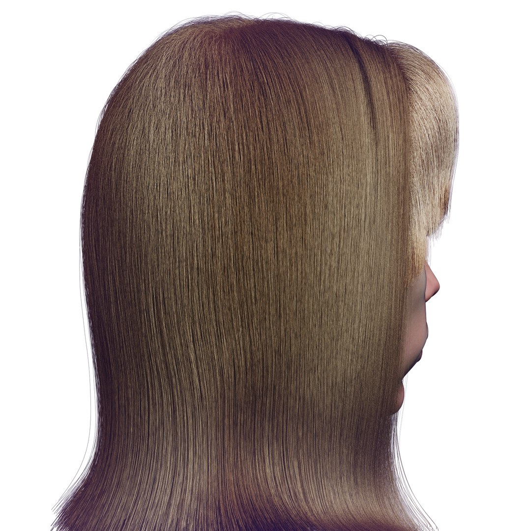 3D Girl Head Model - TurboSquid 2276012