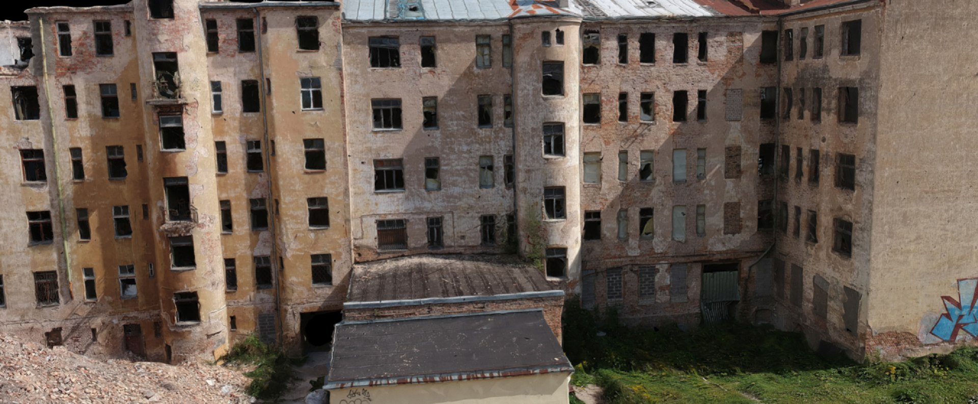 3D Wrecked Building Model - TurboSquid 1632111