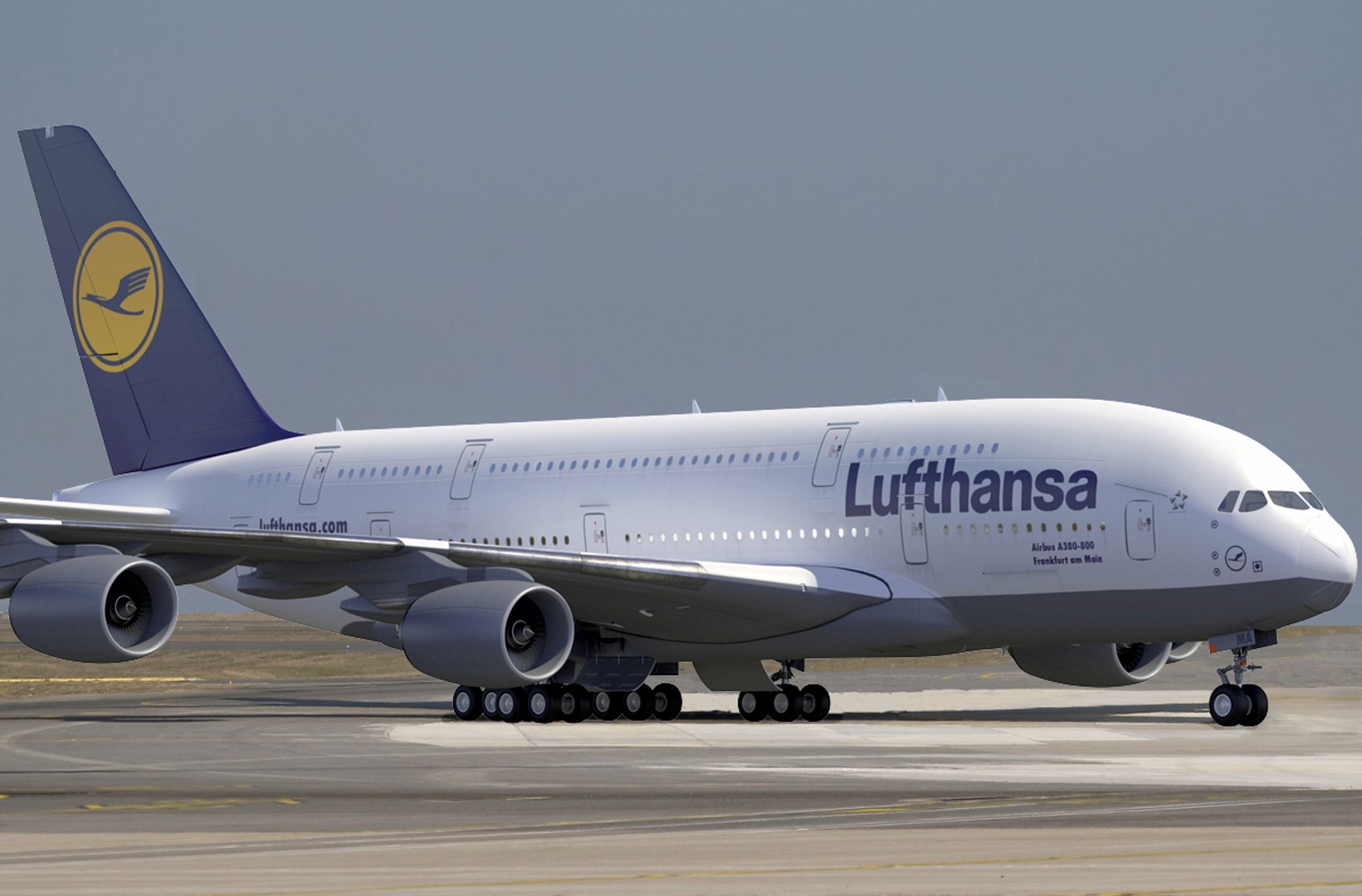3d jet airliner airbus a380
