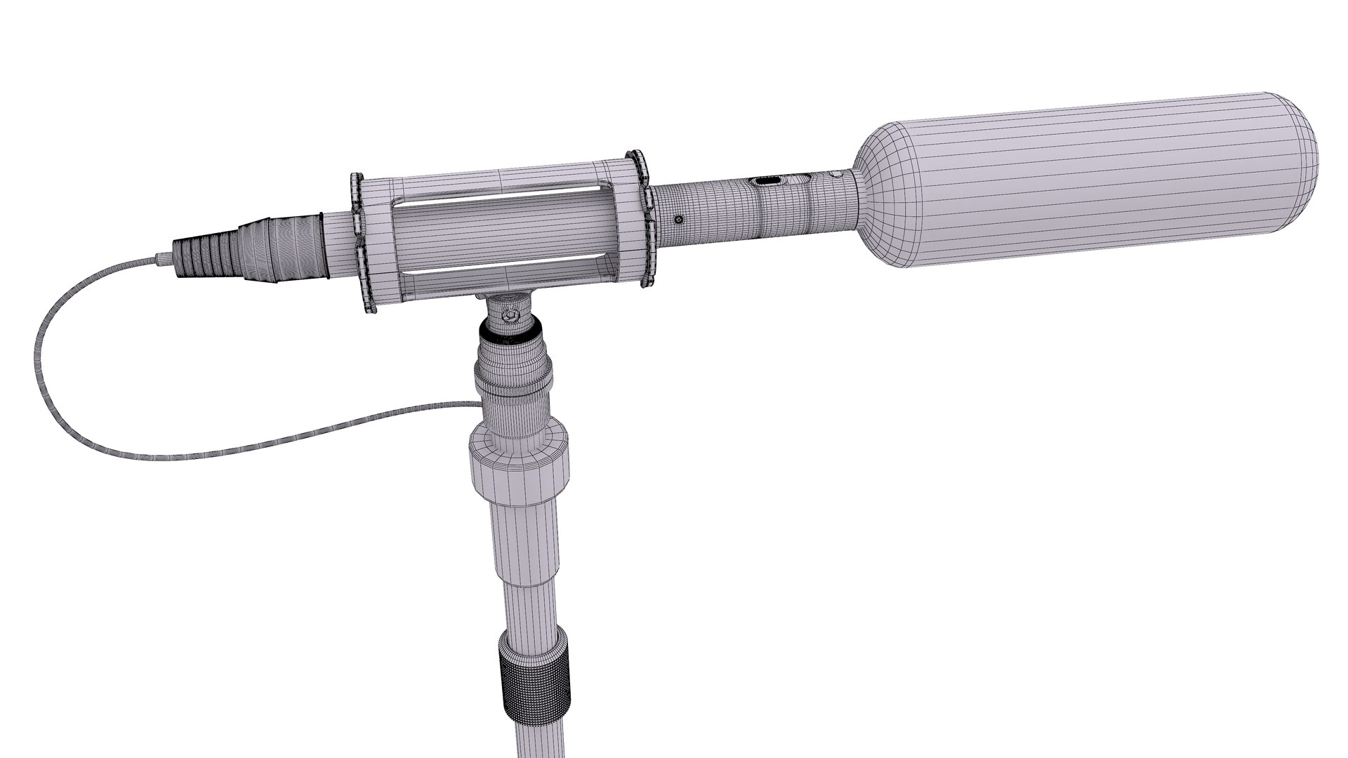 Boom Microphone 3D - TurboSquid 1937662