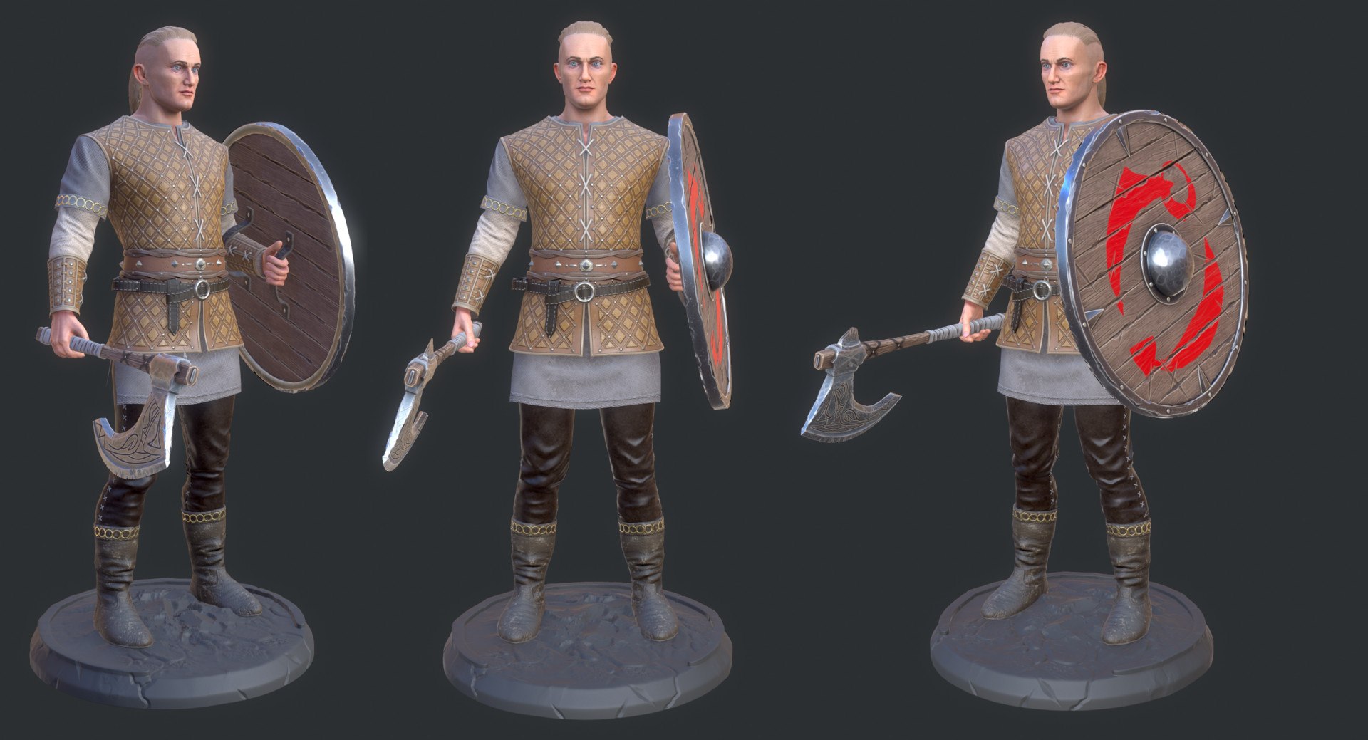 3D Viking Model - TurboSquid 1332161