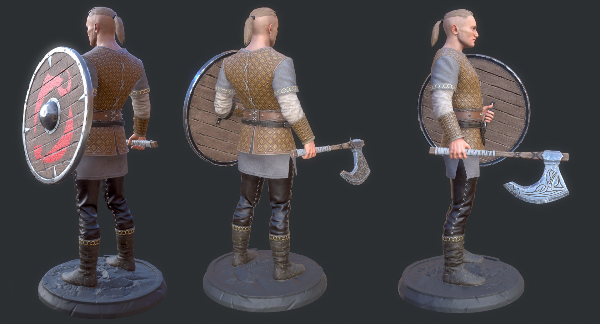 3D Viking Model - TurboSquid 1332161