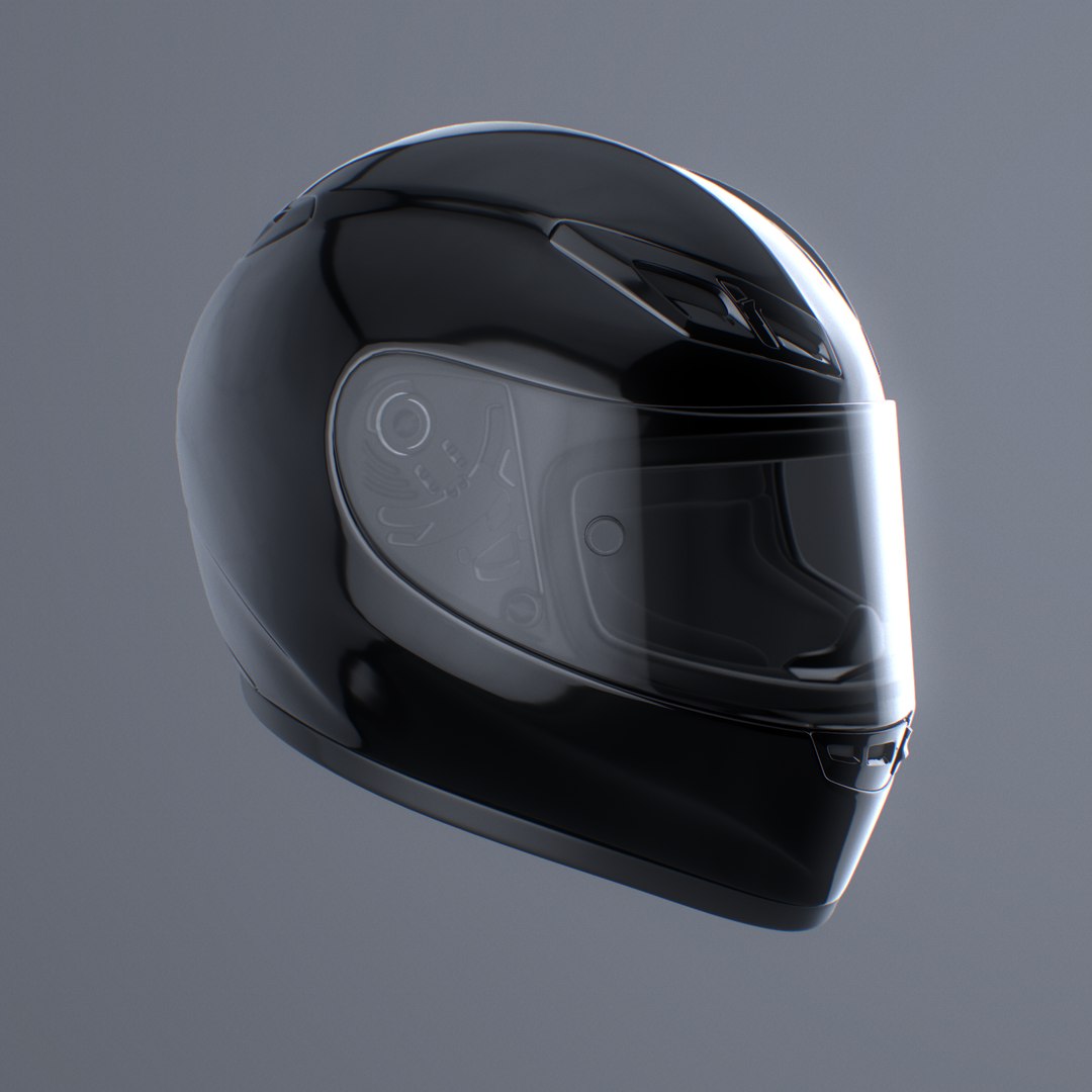 Motorcycle helmet 3D model - TurboSquid 1550438