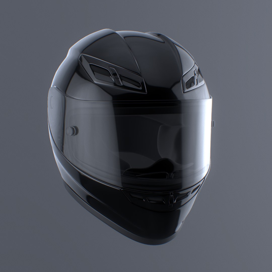 Motorcycle helmet 3D model - TurboSquid 1550438