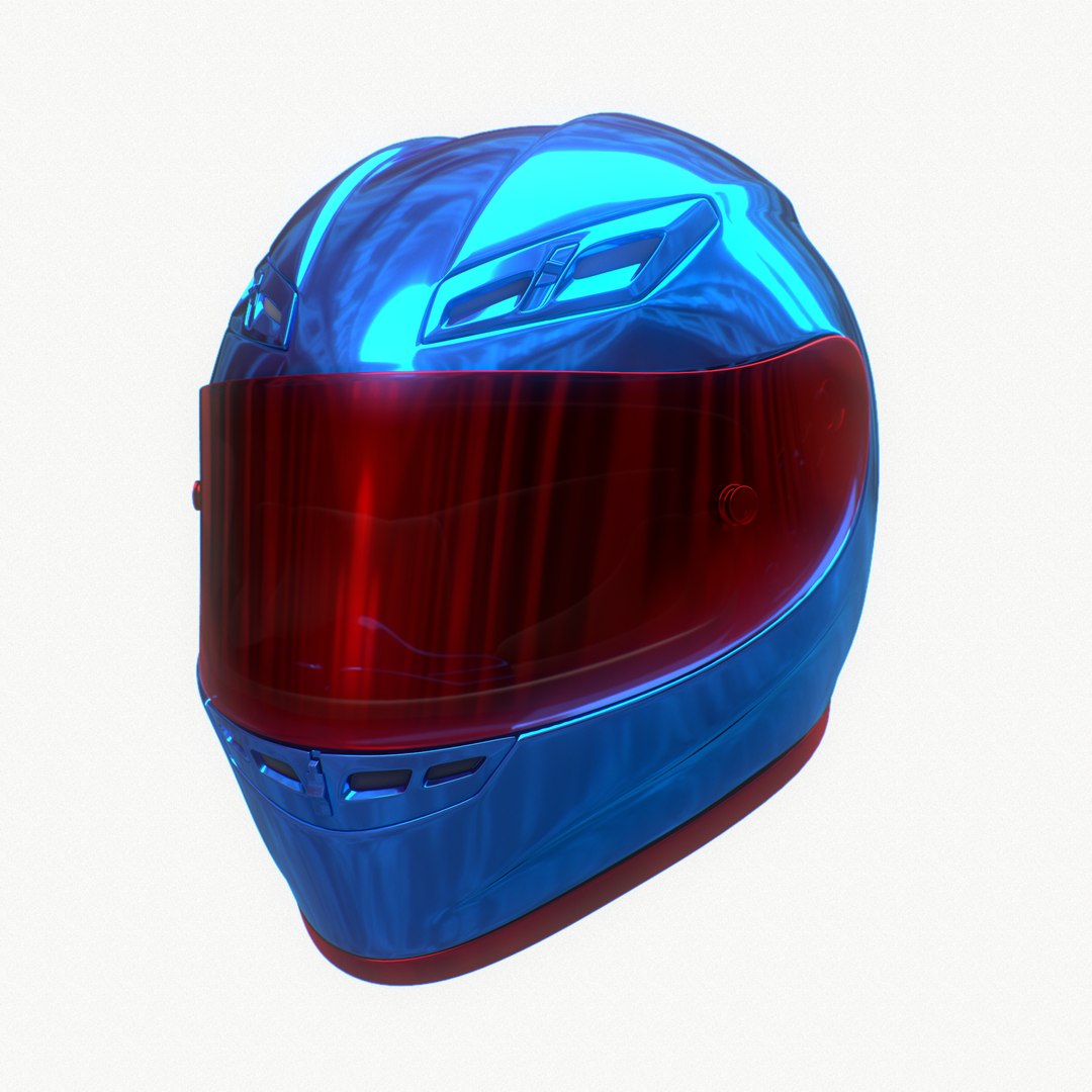 Motorcycle helmet 3D model - TurboSquid 1550438