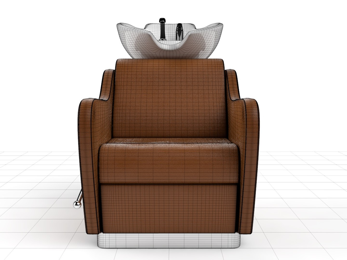 3d Hair Wash Chair