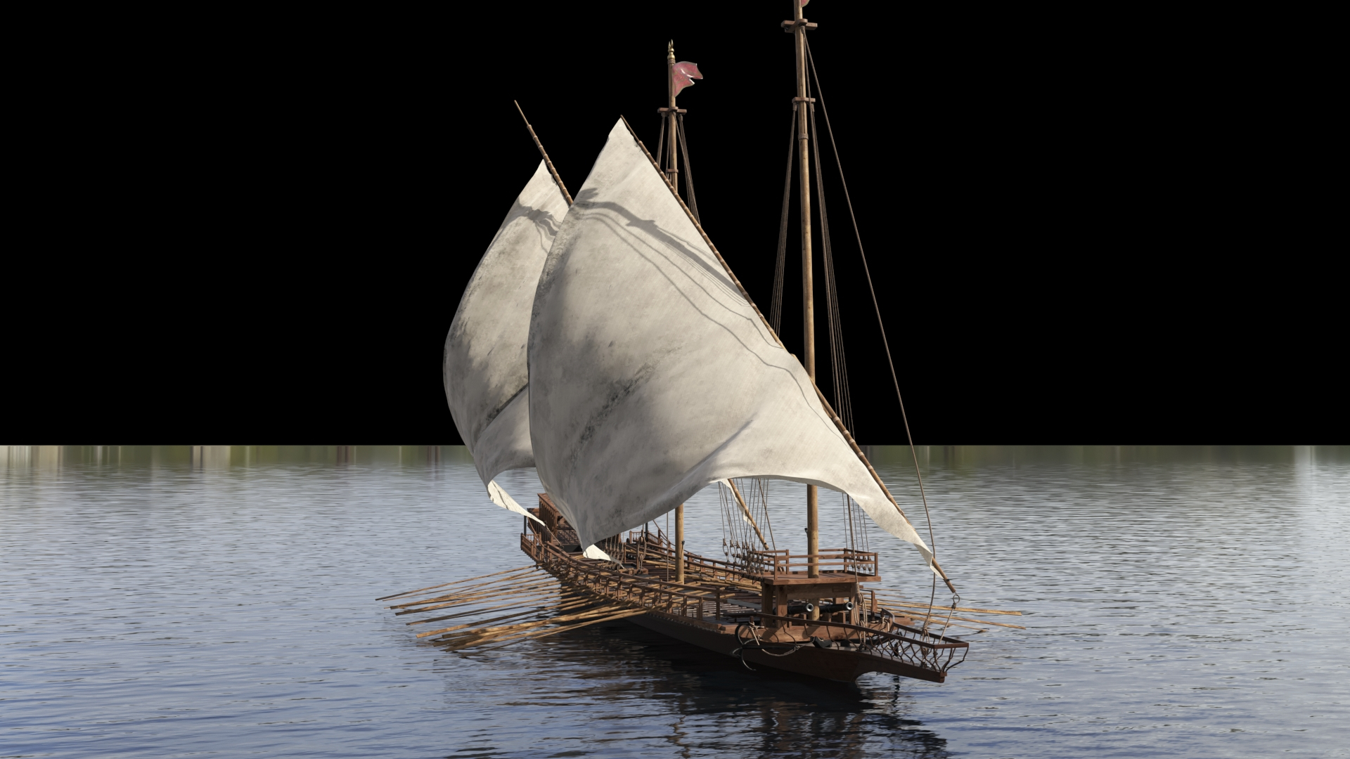 3D Ottoman Ship - TurboSquid 1940981