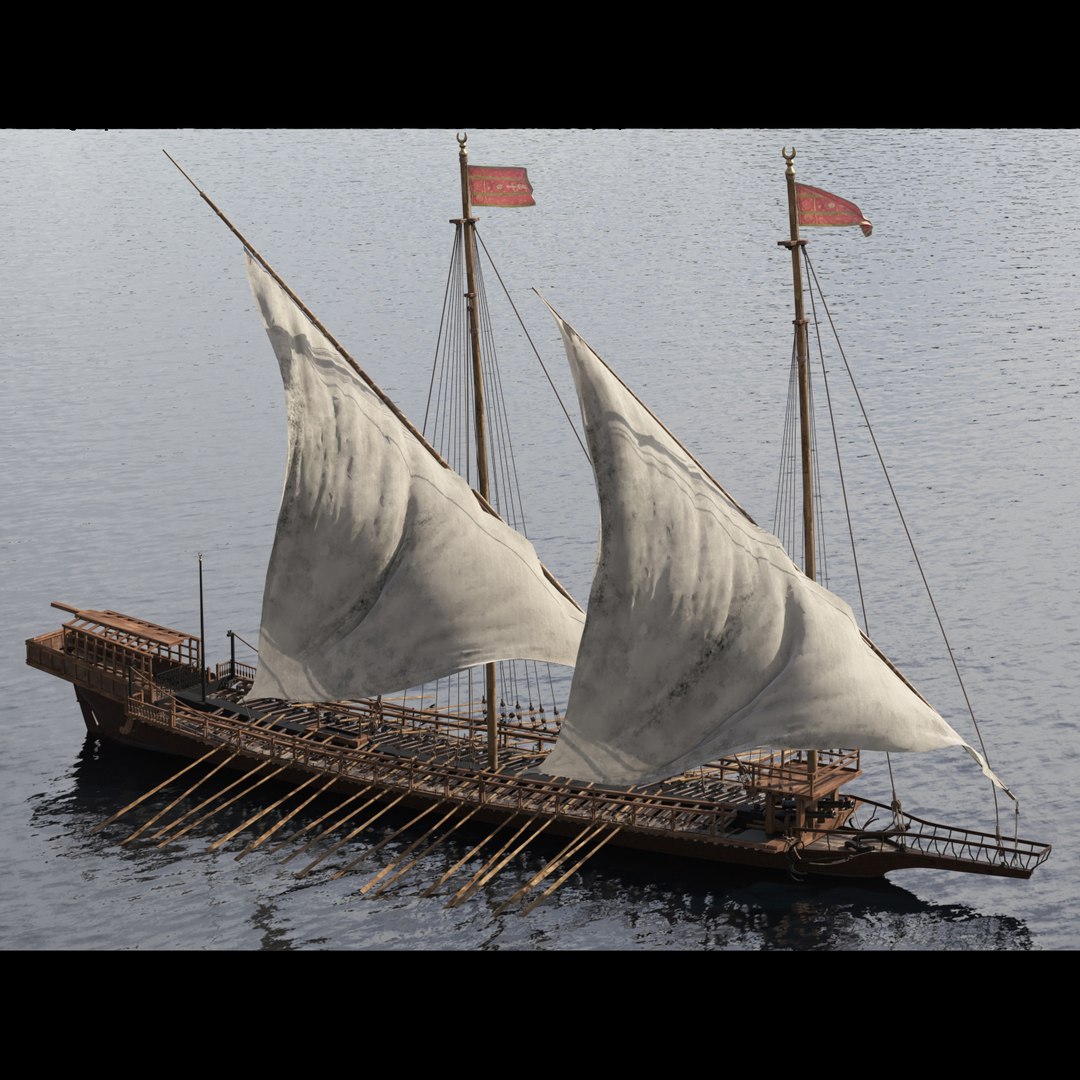 3D Ottoman Ship - TurboSquid 1940981
