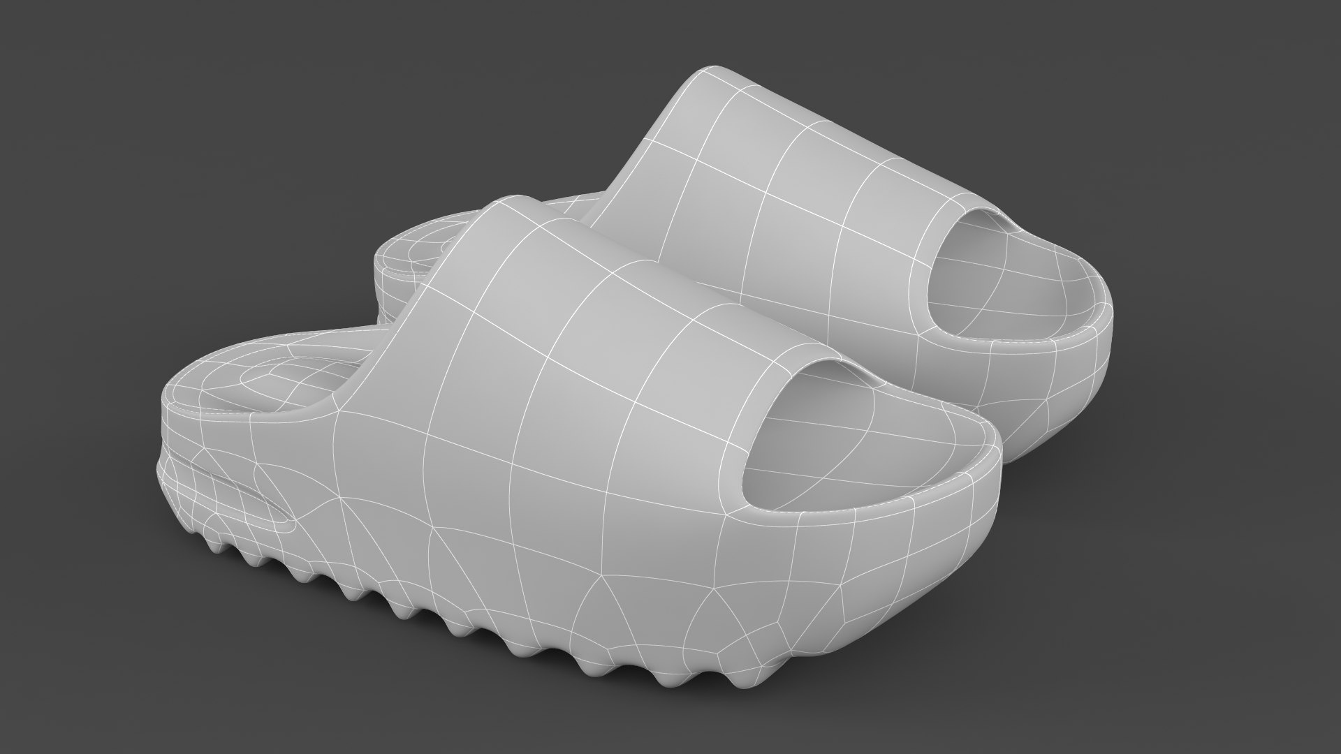 3D Slide Sandal - TurboSquid 1925440