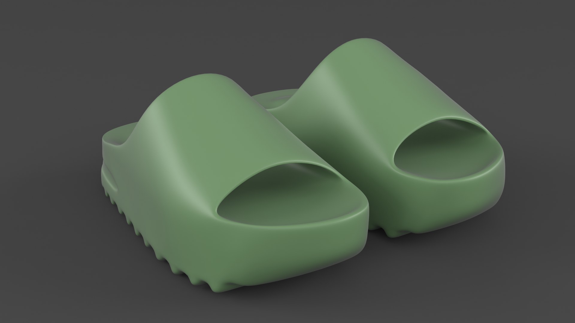 3D Slide Sandal - TurboSquid 1925440