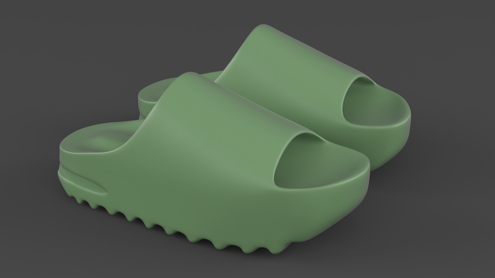 3D Slide Sandal - TurboSquid 1925440